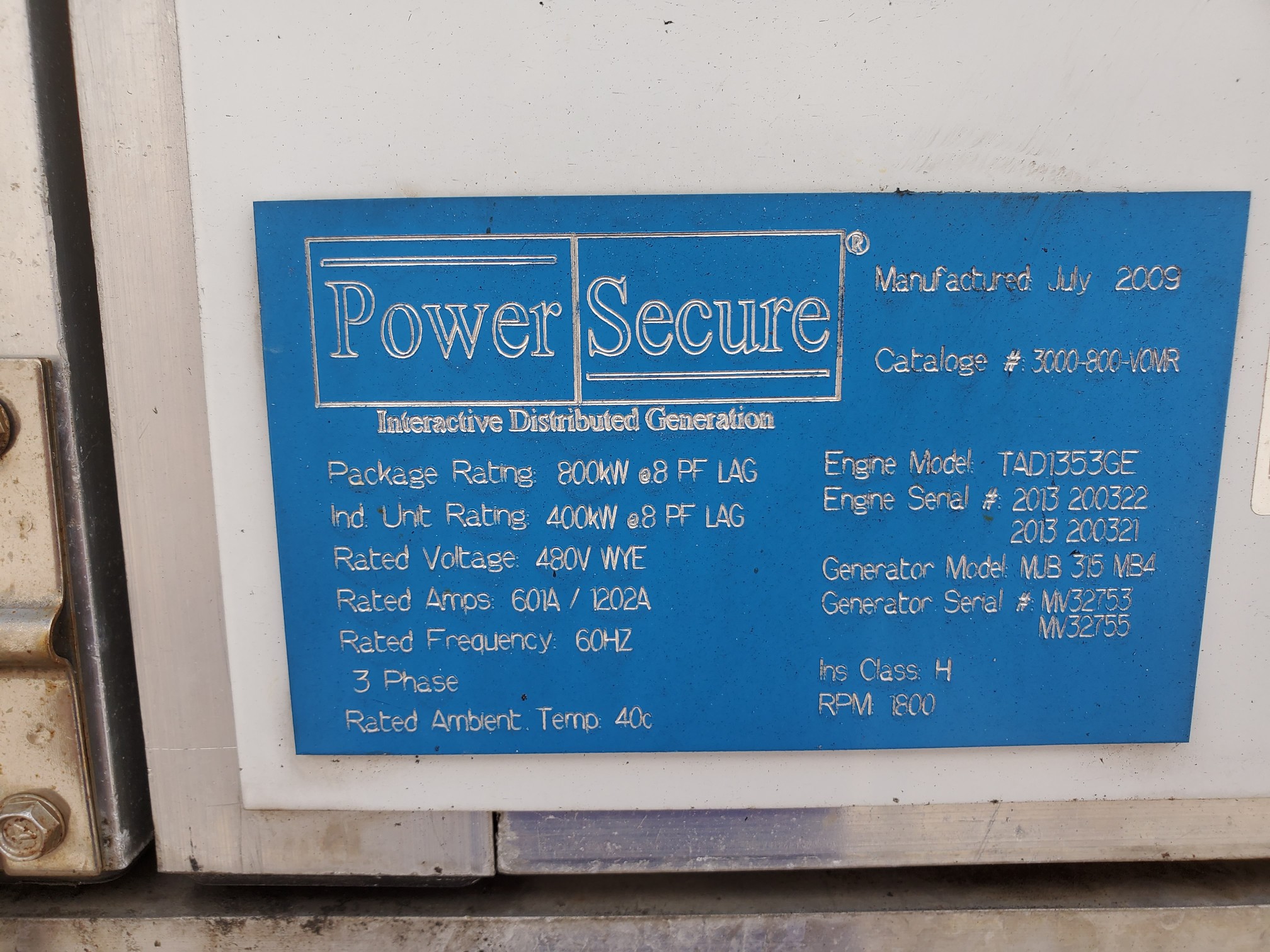 PowerSecure 800kW (4) | React Power Solutions