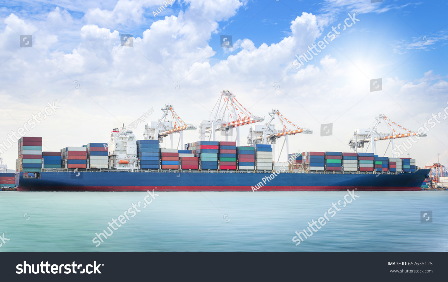 stock-photo-logistics-import-export-background-of-container-cargo-ship ...