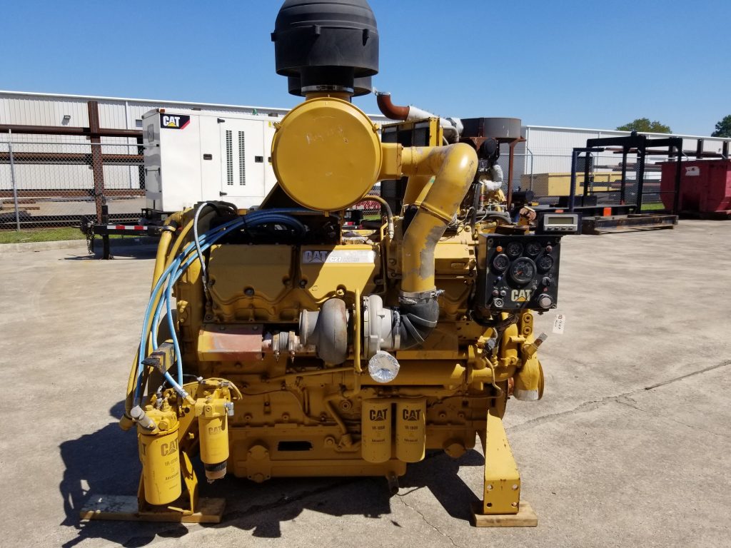 Rebuilt CAT C27 Industrial Engine - React Power Solutions
