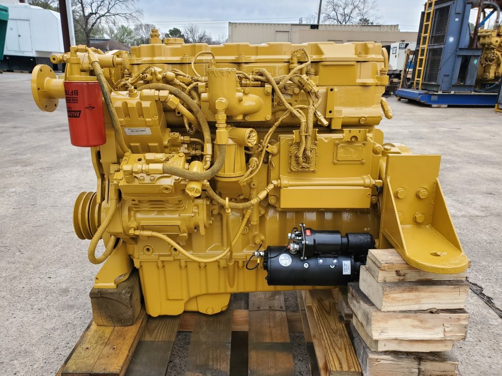 Rebuilt CAT C9 Industrial Engine - React Power Solutions