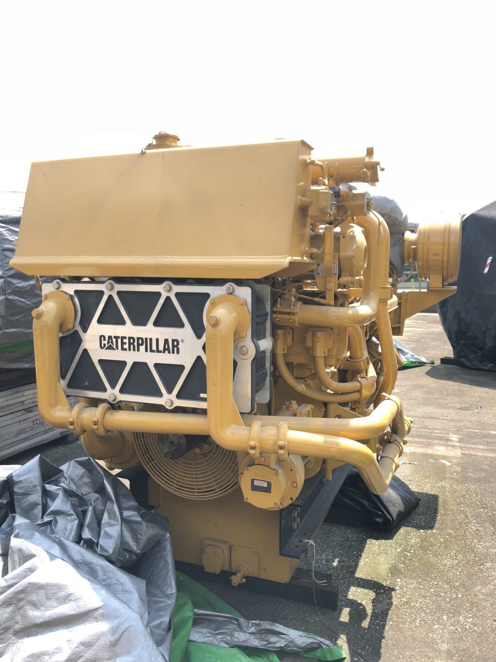 New CAT 3512CHD Marine Auxiliary Engine - React Power Solutions