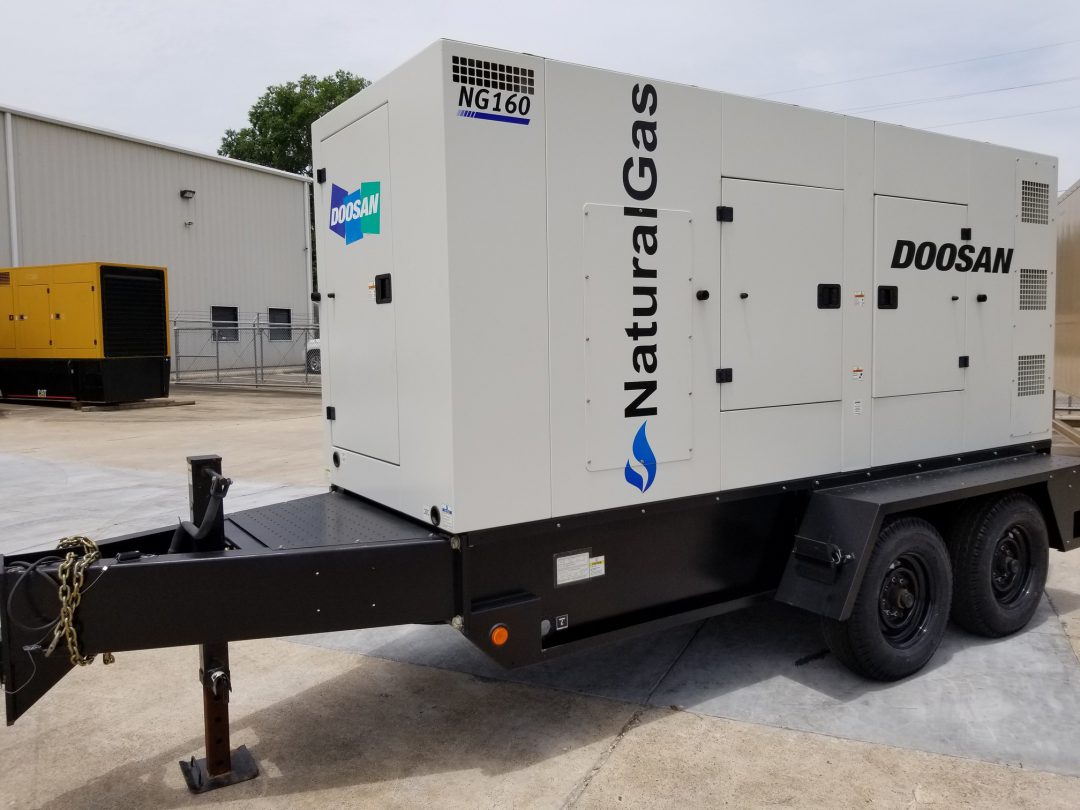New Doosan NG160 Generator Set ‣ React Power Solutions