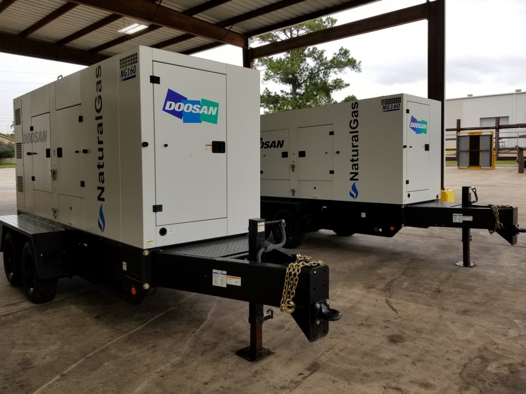 New Doosan NG160 Generator Set - React Power Solutions