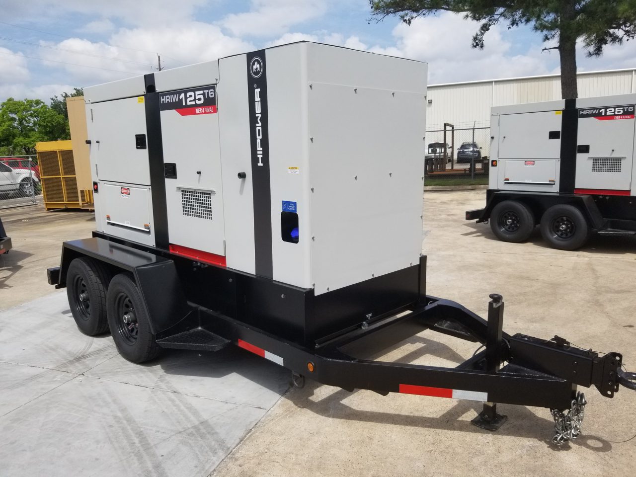 New HIPOWER HRIW 125 Generator Set ‣ React Power Solutions