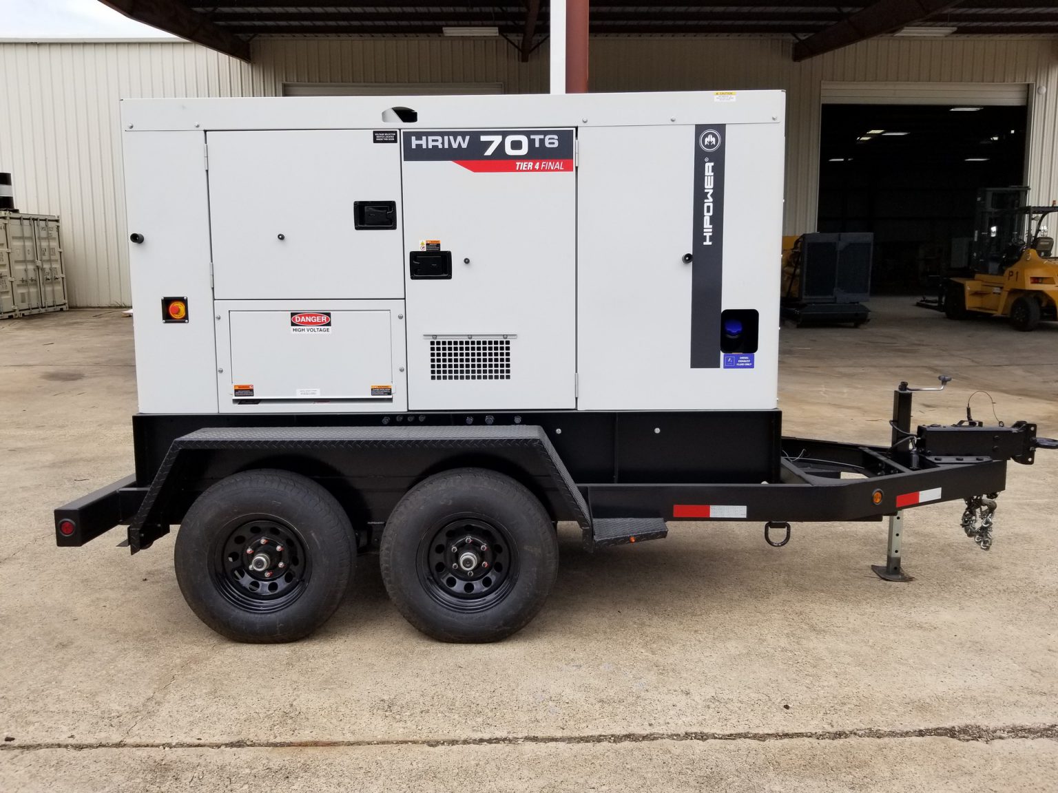 New HIPOWER HRIW 70 Generator Set ‣ React Power Solutions