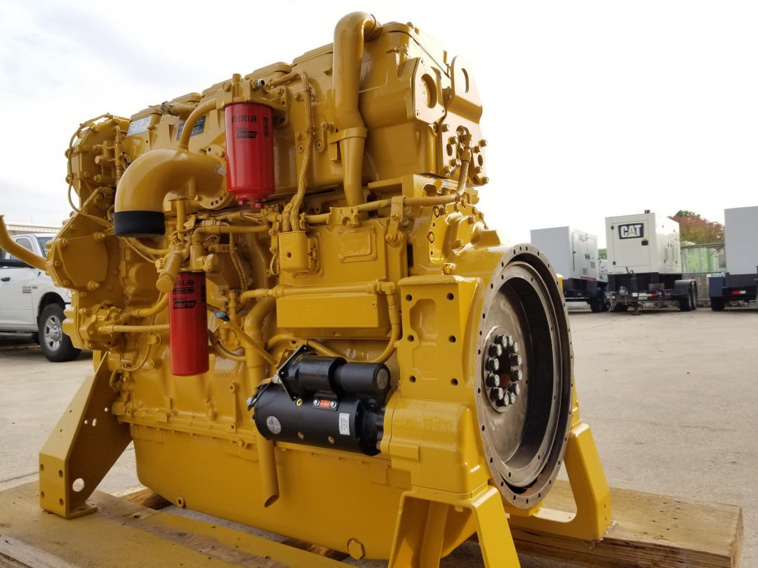 Rebuilt CAT C18 Industrial Engine - 1897 - React Power