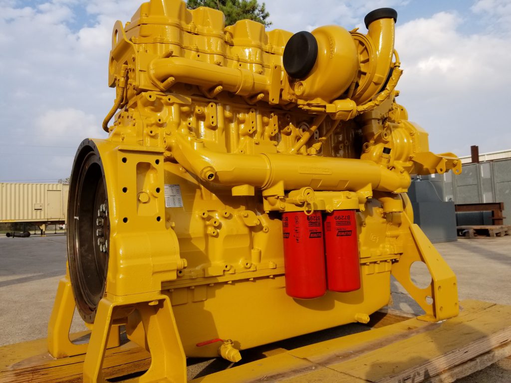 Rebuilt CAT C18 Industrial Engine - React Power Solutions