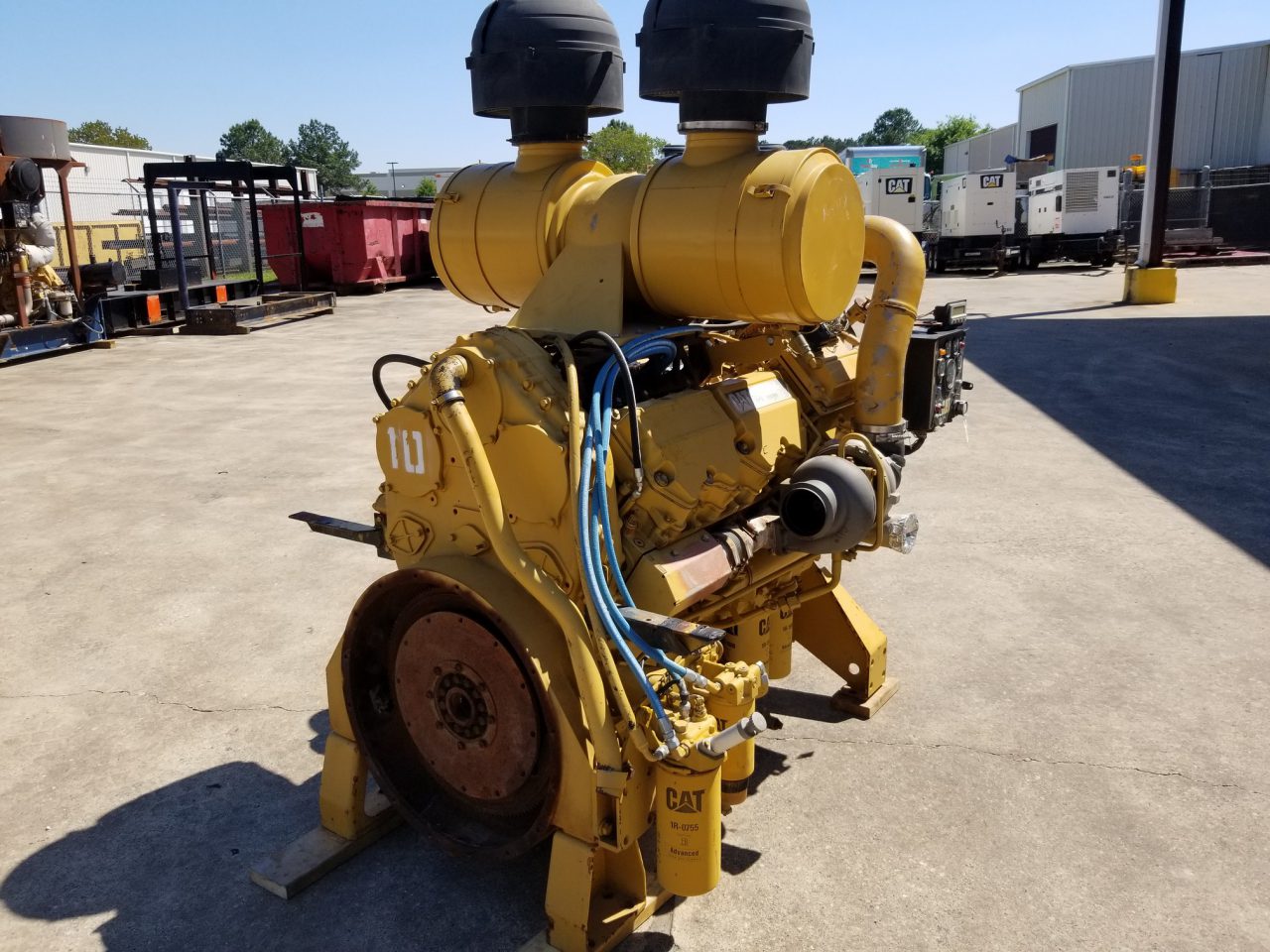 Rebuilt CAT C27 Industrial Engine ‣ React Power Solutions