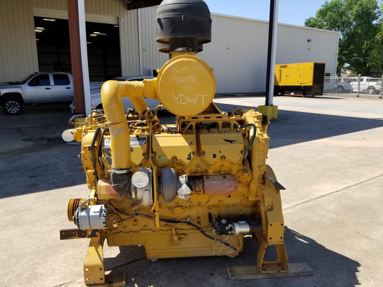 Rebuilt CAT C27 Industrial Engine ‣ React Power Solutions