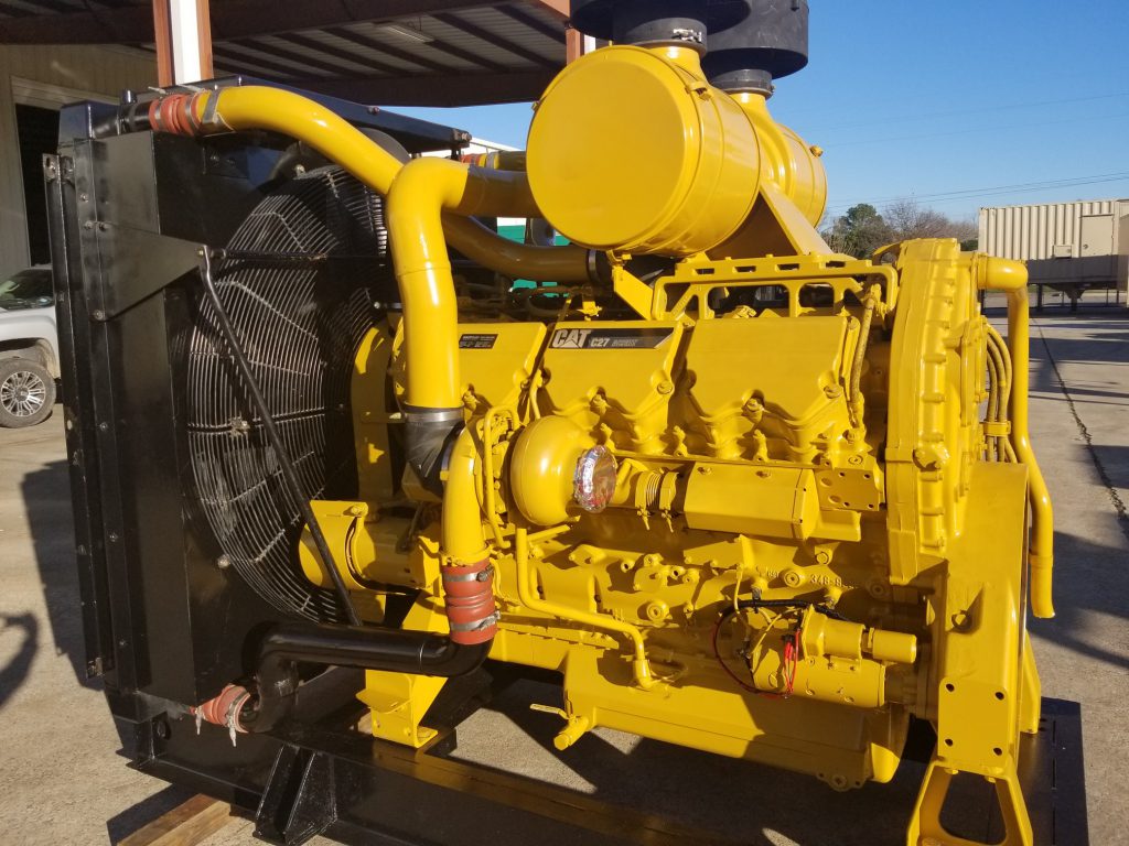 Rebuilt CAT C27 Industrial Engine ‣ React Power Solutions