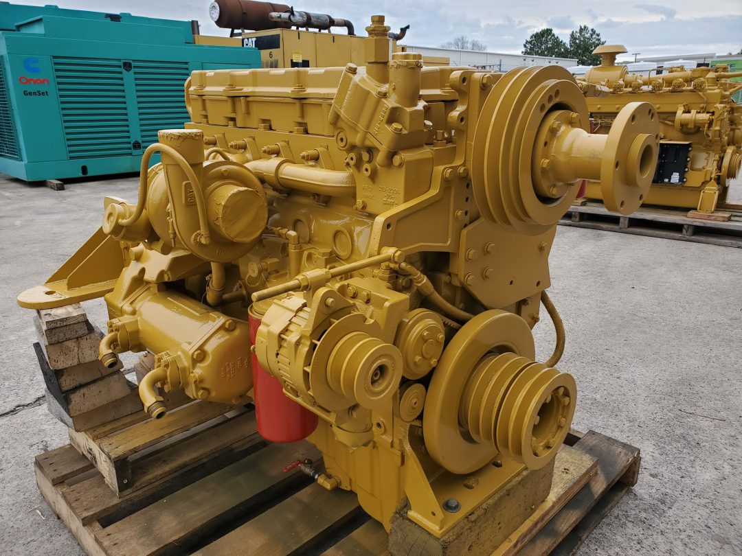 Rebuilt CAT C9 Industrial Engine - React Power Solutions