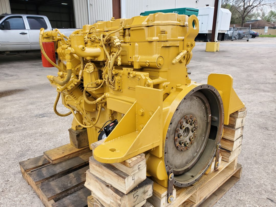 Rebuilt CAT C9 Industrial Engine - React Power Solutions