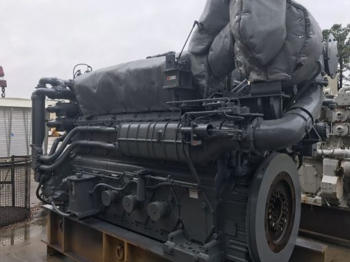 Rebuilt CAT G3606 Gas Compression Engine - React Power Solutions