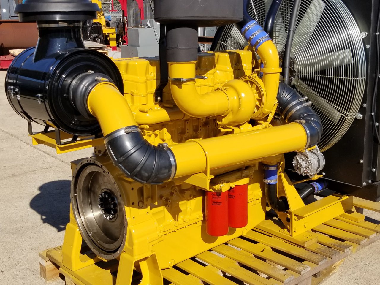 Rebuilt 2012 CAT C18 Industrial Power Unit - React Power