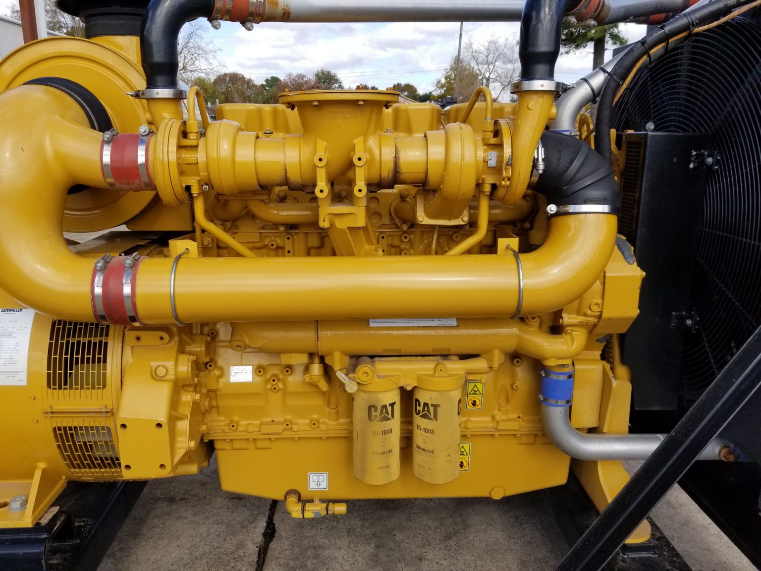 Surplus CAT C18 Generator Set - Flex Emissions - React Power Solutions
