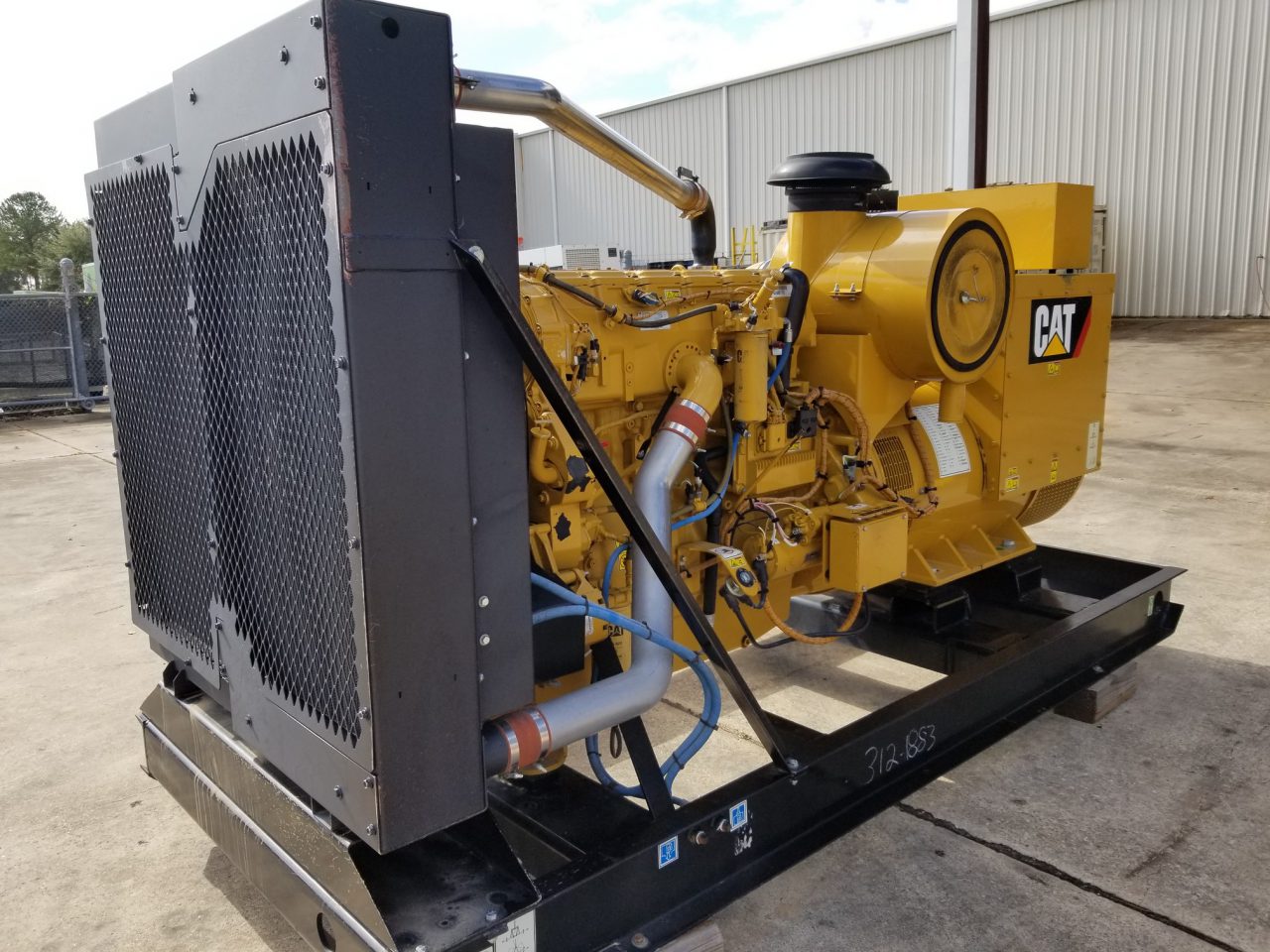 Surplus CAT C18 Generator Set - Flex Emissions - React Power Solutions