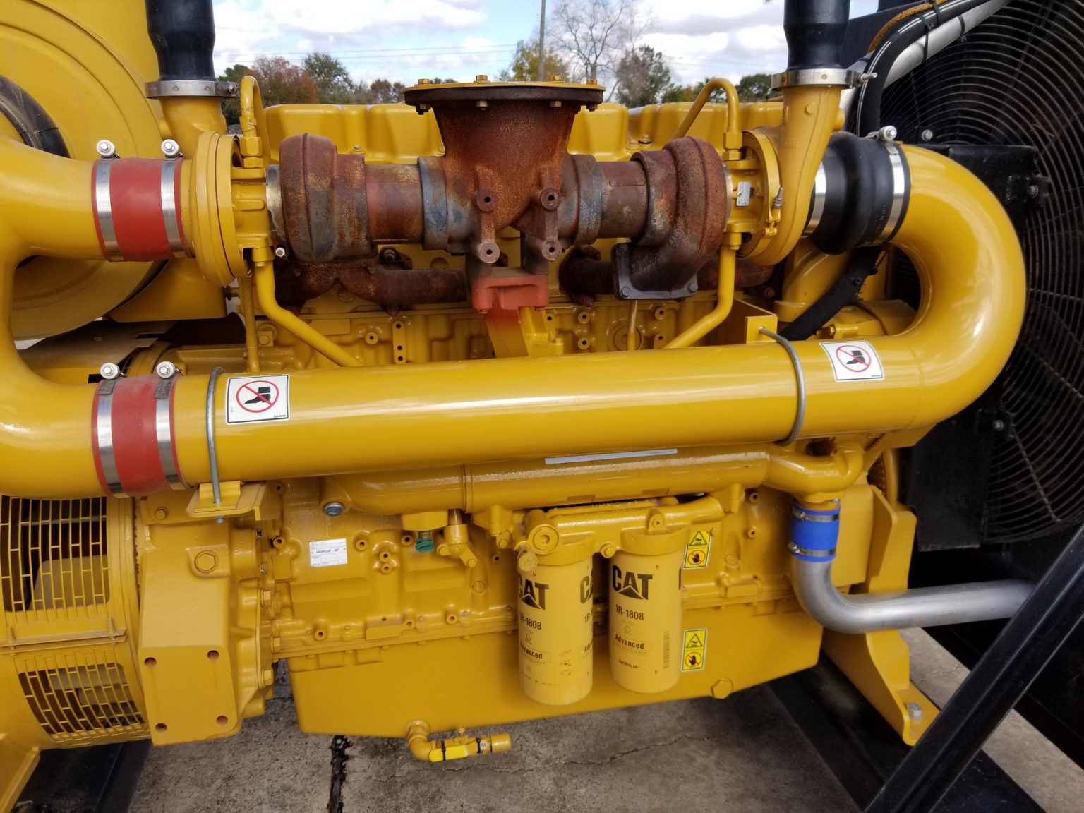Surplus CAT C18 Generator Set - Flex Emissions - React Power Solutions