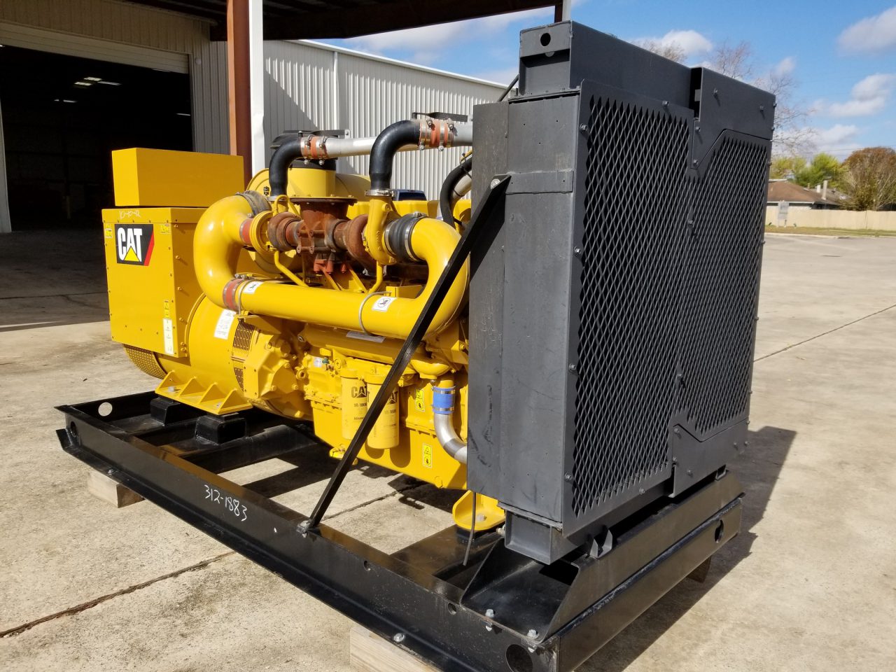 Surplus CAT C18 Generator Set - Flex Emissions - React Power Solutions