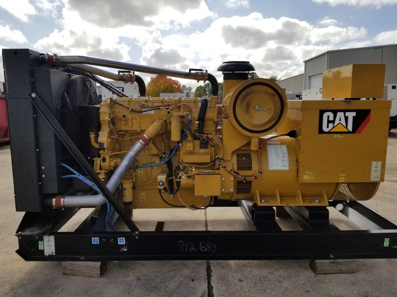 Surplus CAT C18 Generator Set - Flex Emissions - React Power Solutions