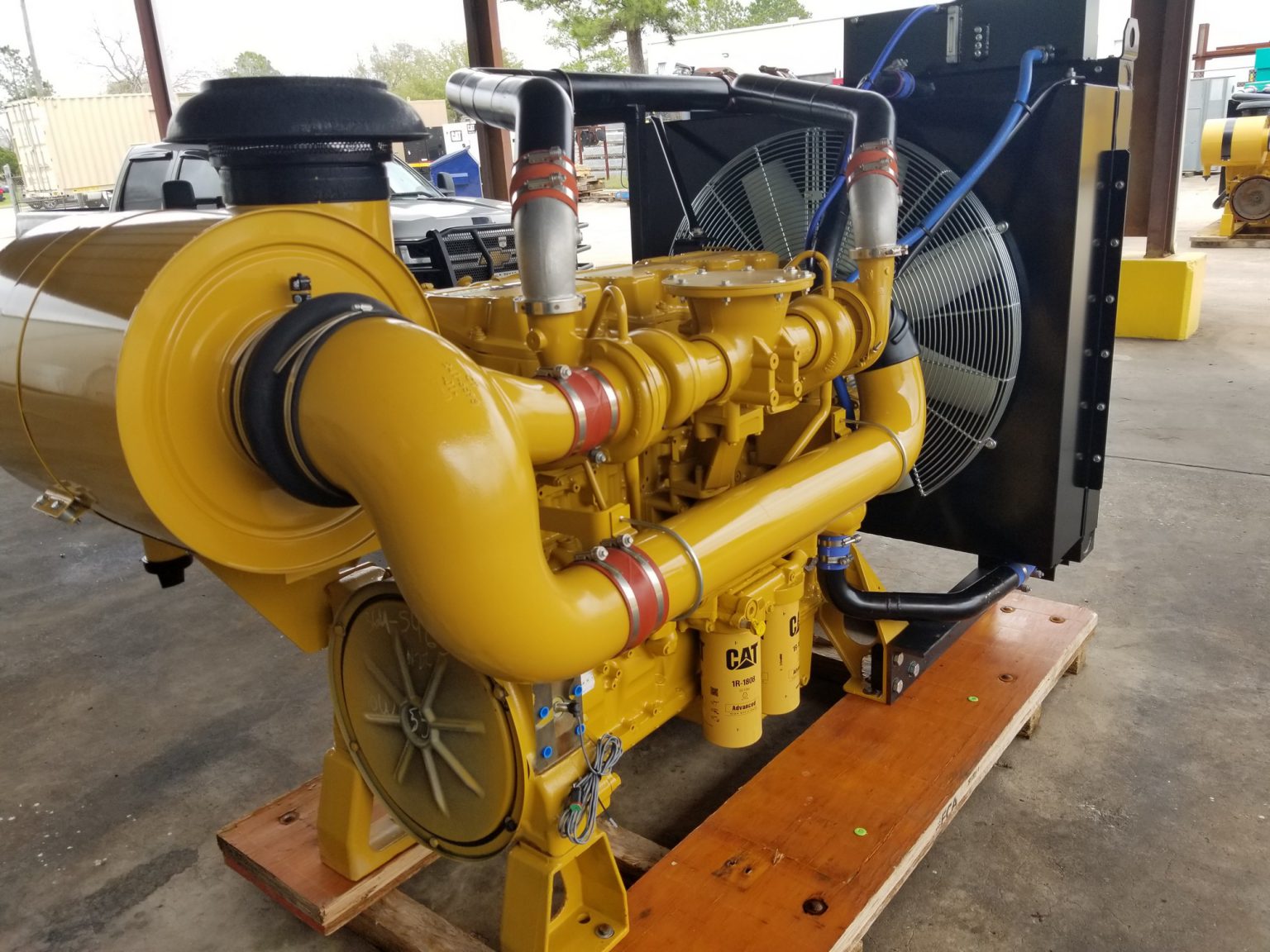 Surplus CAT C18 Industrial Engine - Surplus Diesel Engine
