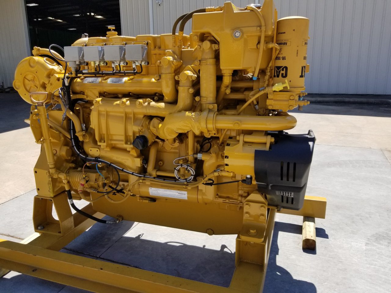 Surplus CAT C18 Marine Auxiliary Engine ‣ React Power Solutions
