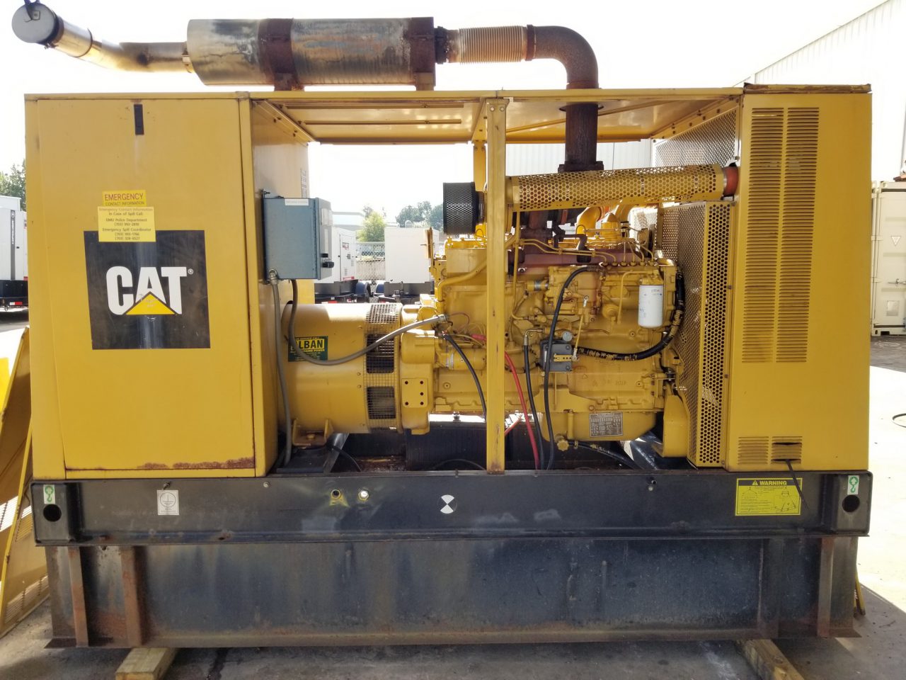 Used CAT 3306TA Generator Set - React Power Solutions