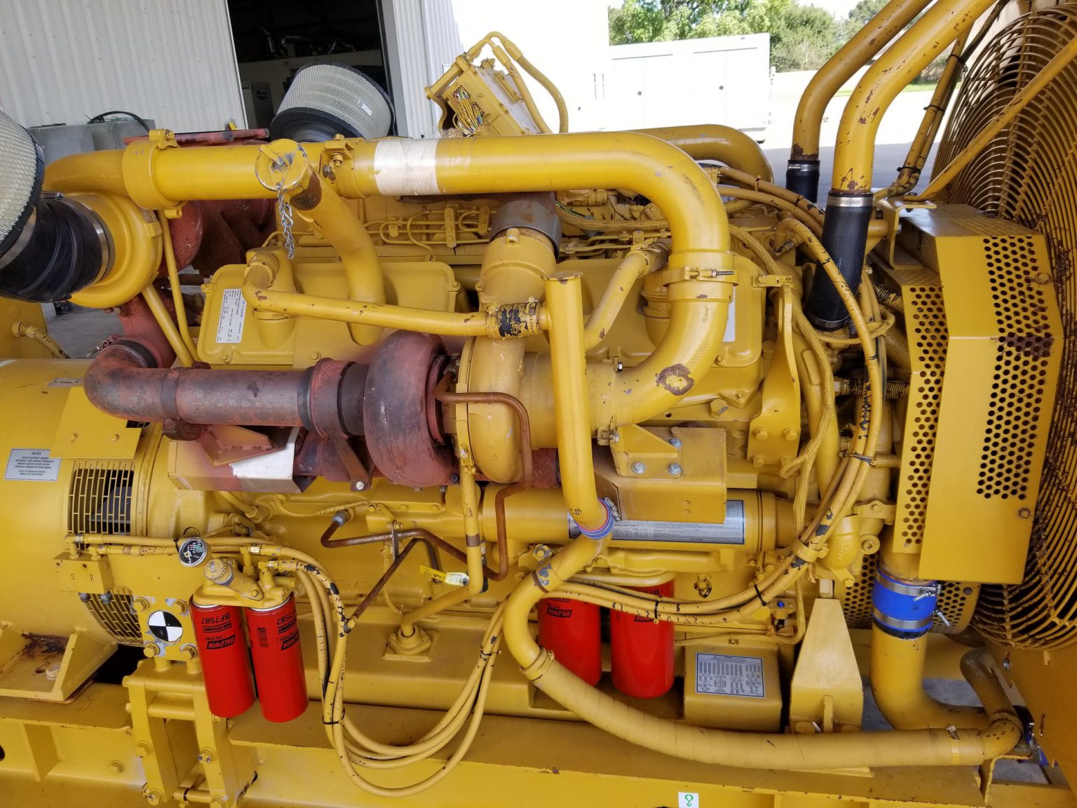 Used CAT 3412C Generator Set - React Power Solutions