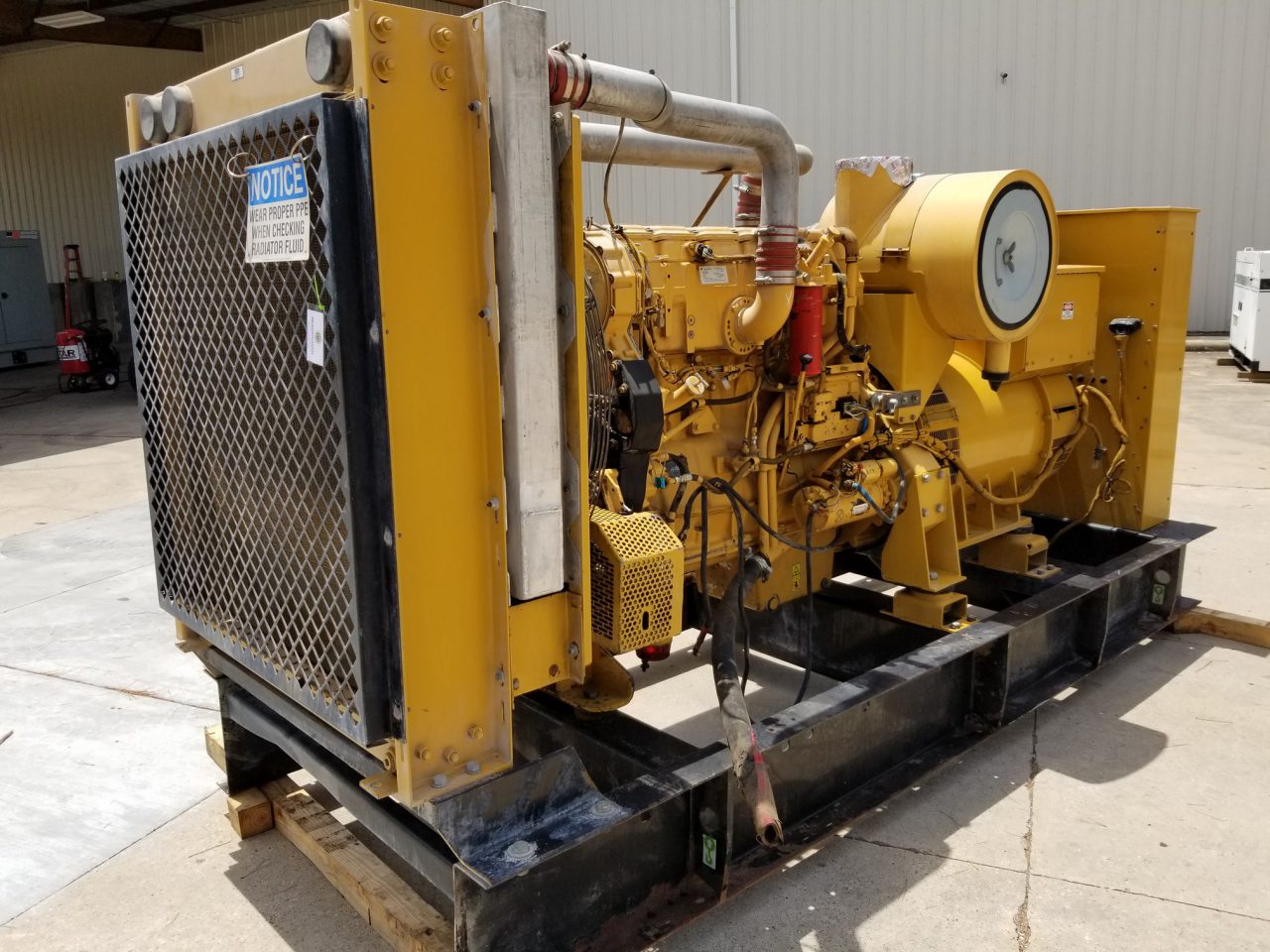 Used CAT C18 Generator Set - React Power Solutions
