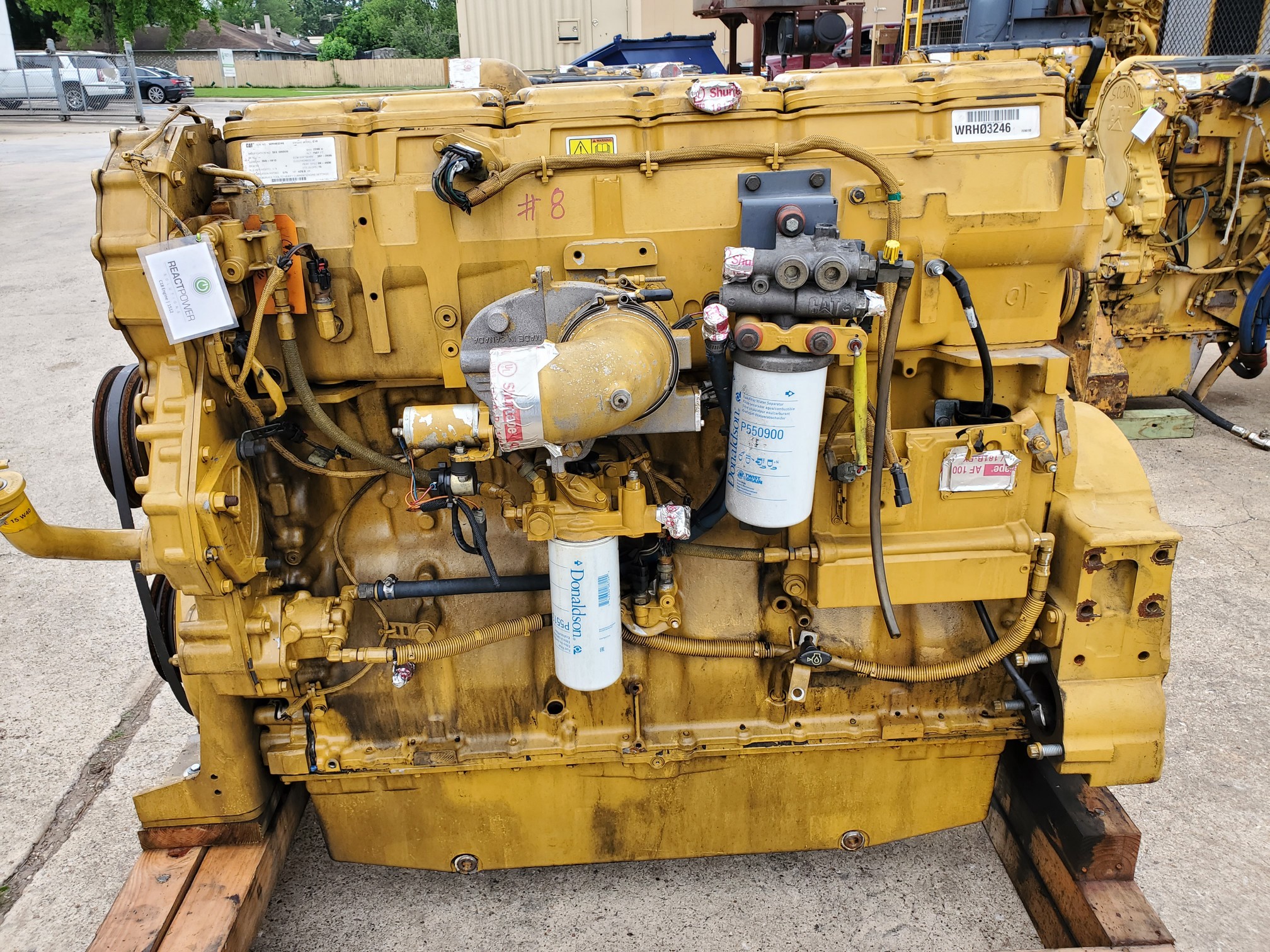 Used CAT C18 Industrial Engine | | React Power Solutions