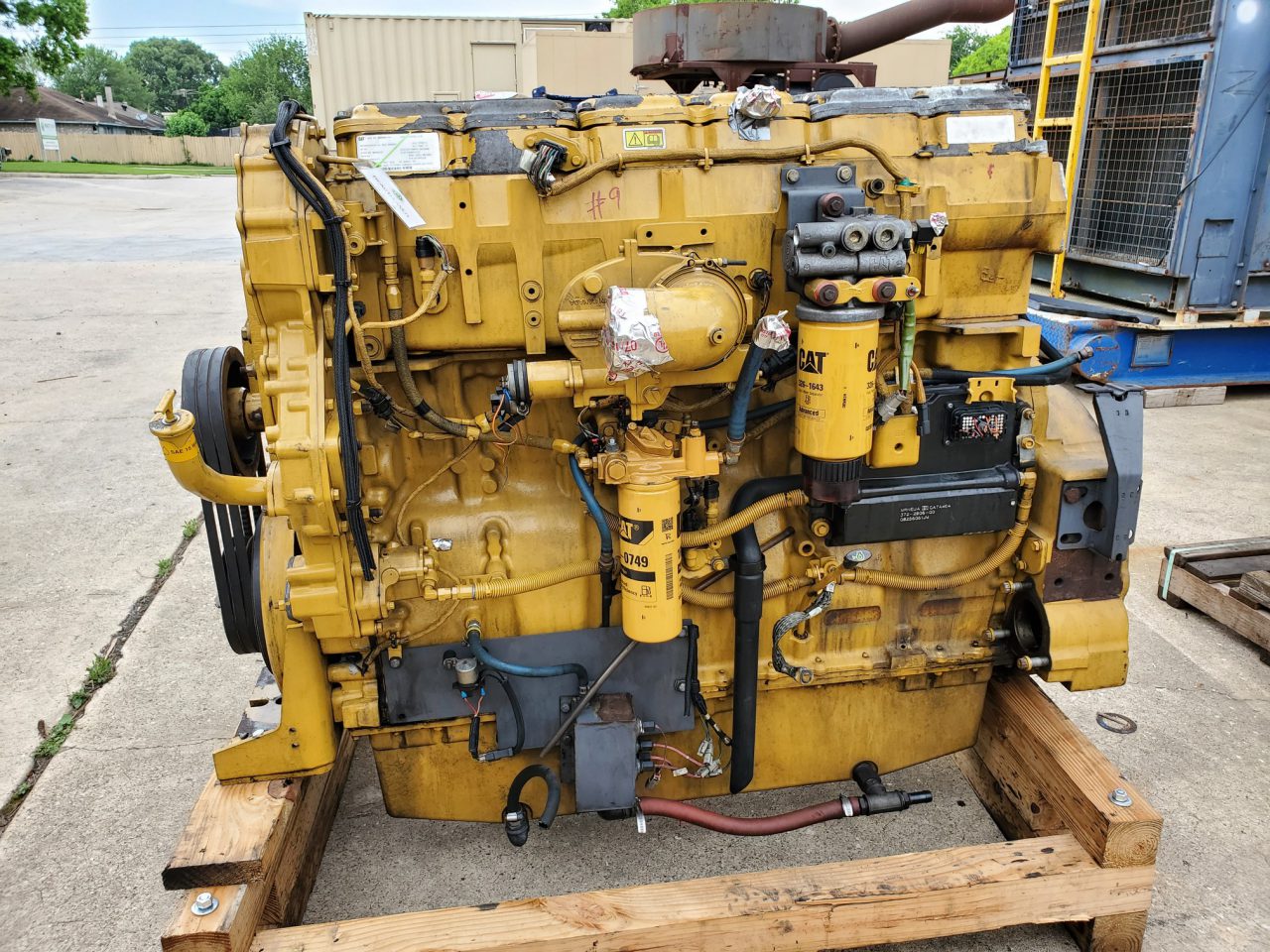 Used CAT C18 Industrial Engine - React Power Solutions