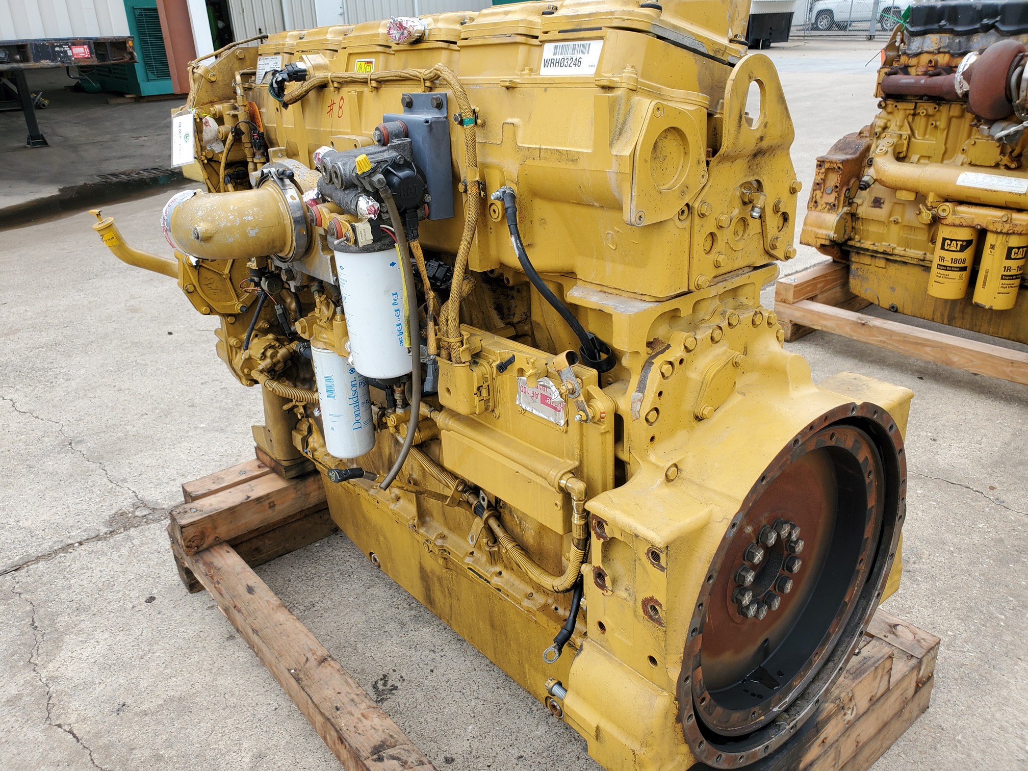Used CAT C18 Industrial Engine | | React Power Solutions