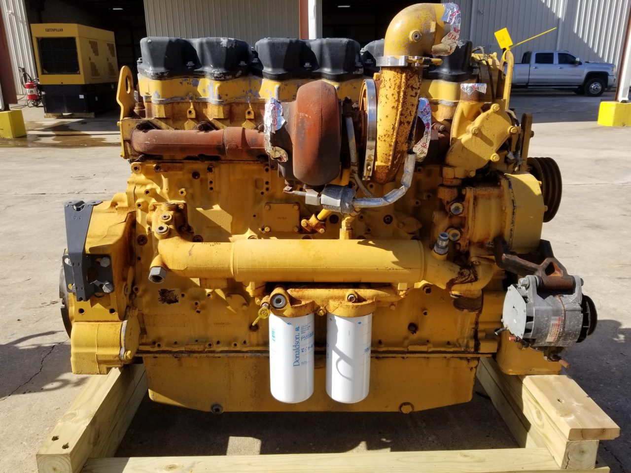 Used CAT C18 Industrial Engine - React Power Solutions