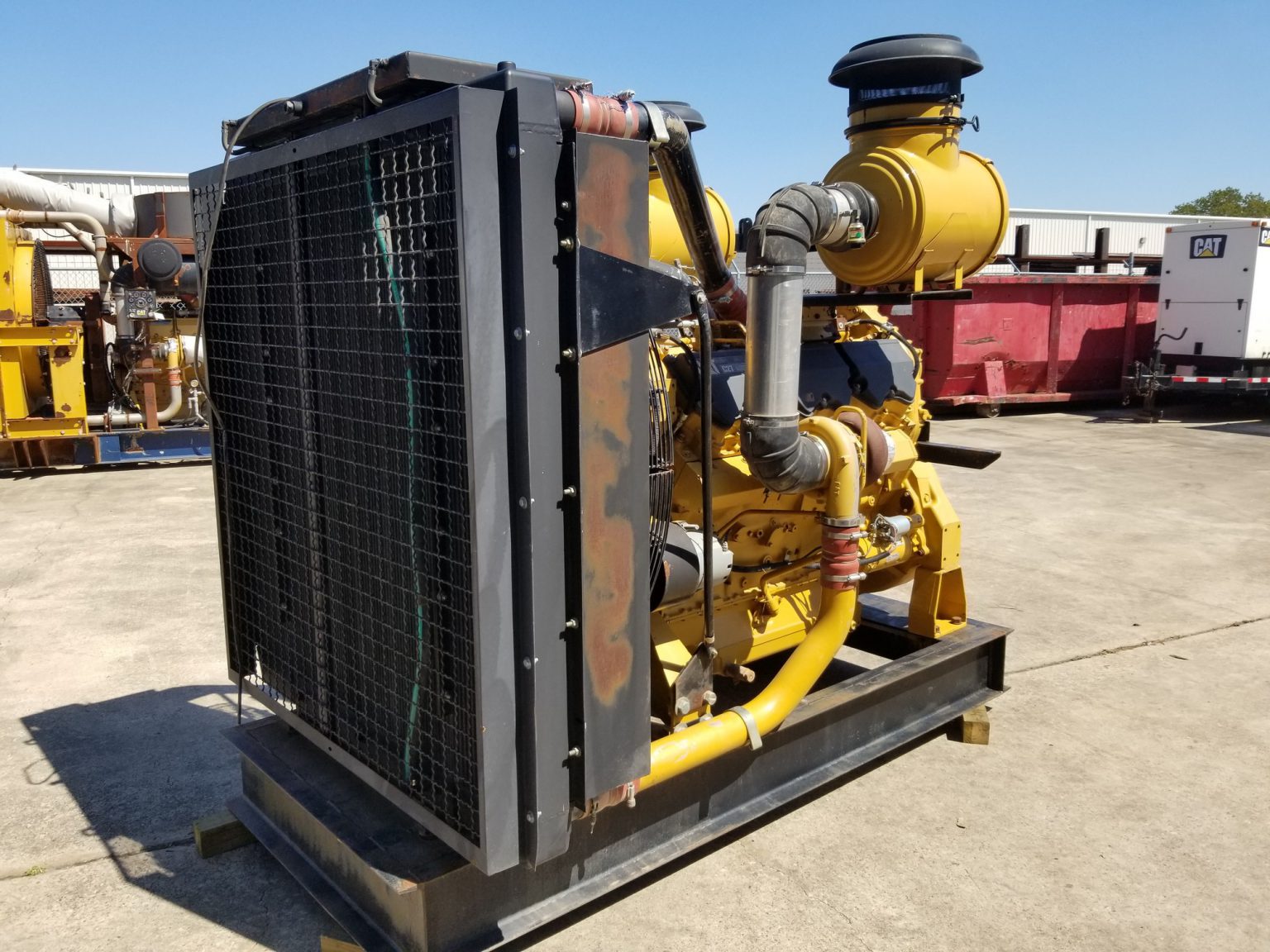 Used CAT C27 Industrial Power Unit - React Power Solutions