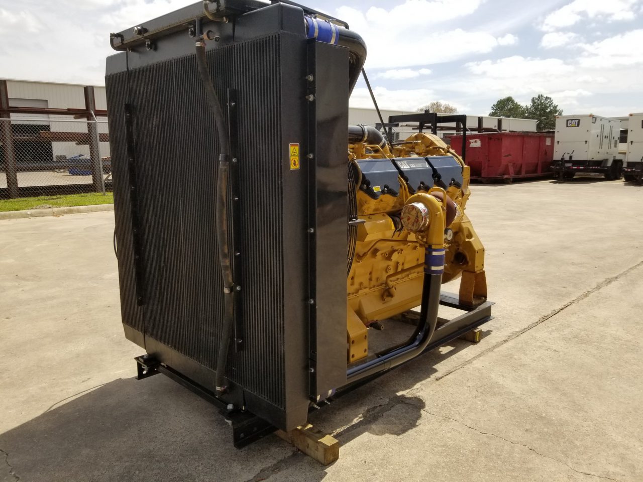 Used CAT C32 Industrial Power Unit - React Power Solutions