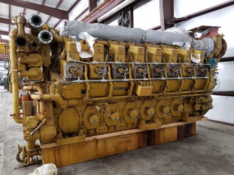 Used CAT G3616 Engine – High Output Gas Engine