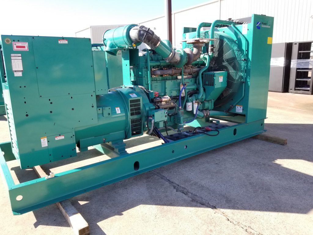 Used Cummins KTA19-G4 Generator Set - React Power Solutions