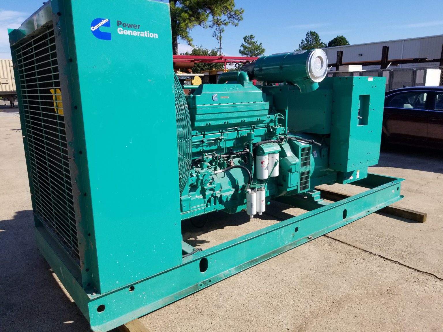 Used Cummins KTA19-G4 Generator Set - React Power Solutions