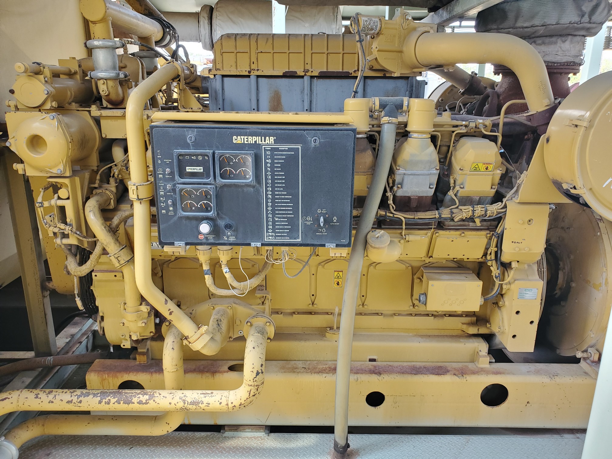 Used CAT 3512C Land Electric Generator Set | React Power Solutions