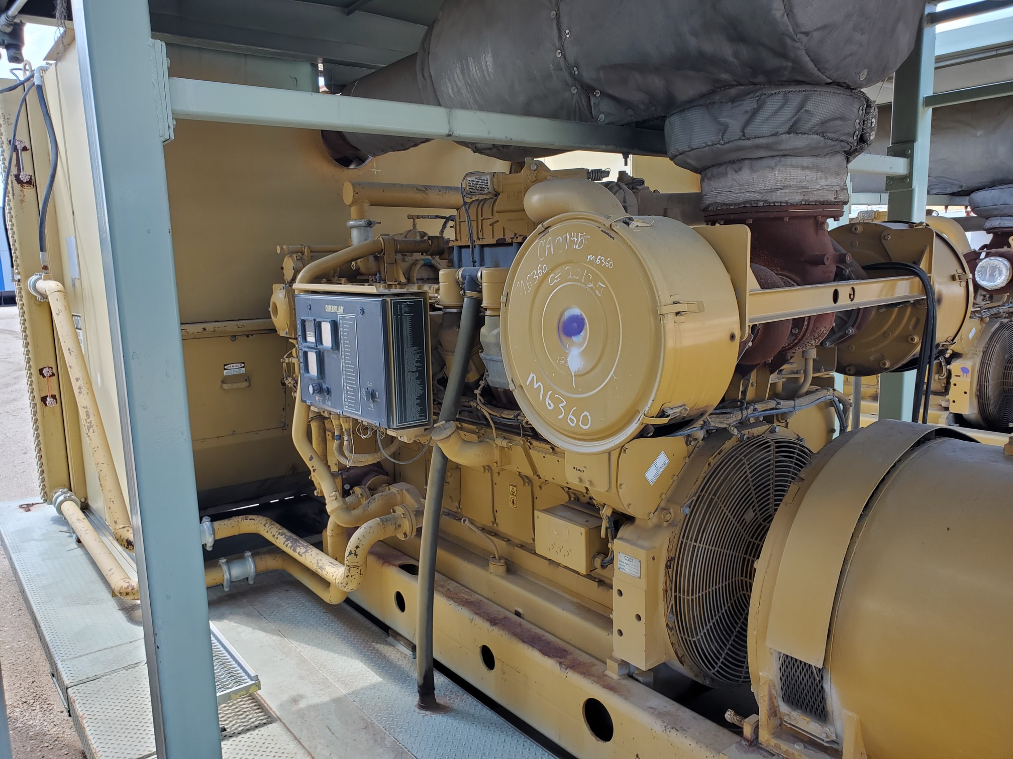 Used CAT 3512C Land Electric Generator Set | React Power Solutions