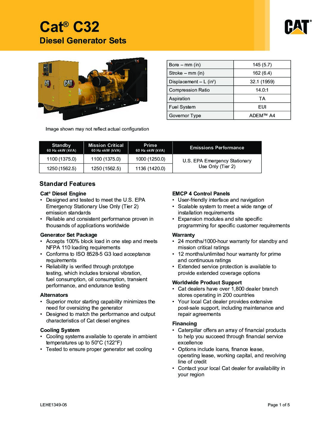 CAT-C32-Diesel-Generator | React Power Solutions