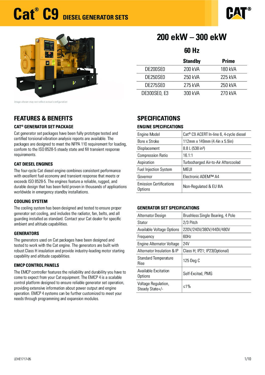 CAT-C9-Diesel-Generator | React Power Solutions CAT-C9-Diesel-Generator | React Power Solutions