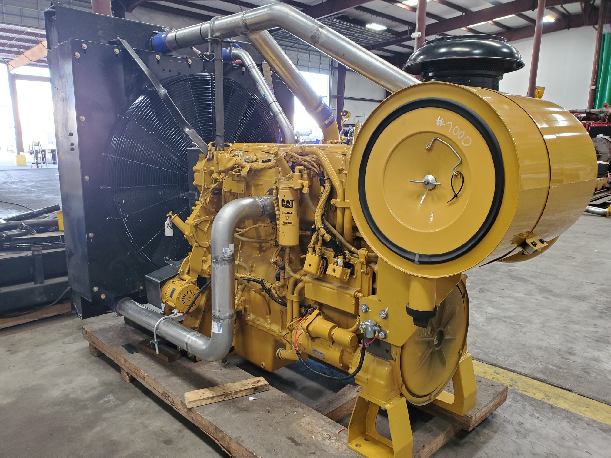 Rebuilt CAT C18 Industrial Engine - React Power Solutions Rebuilt CAT C18 Industrial Engine - React Power Solutions