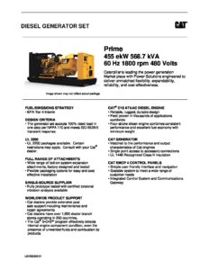 C15 Tier 4i | React Power Solutions