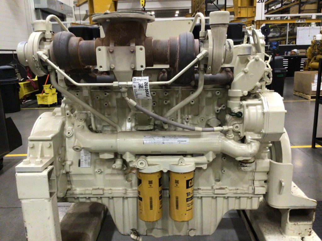 Rebuilt CAT C18 Industrial Engine - React Power Solutions