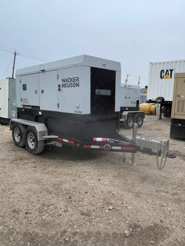 Used Wacker Neuson G180 Generator Set ‣ React Power Solutions
