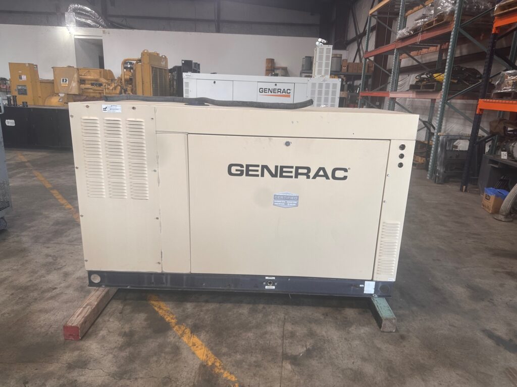 Used Generac 25KW Generator Set - React Power Solutions