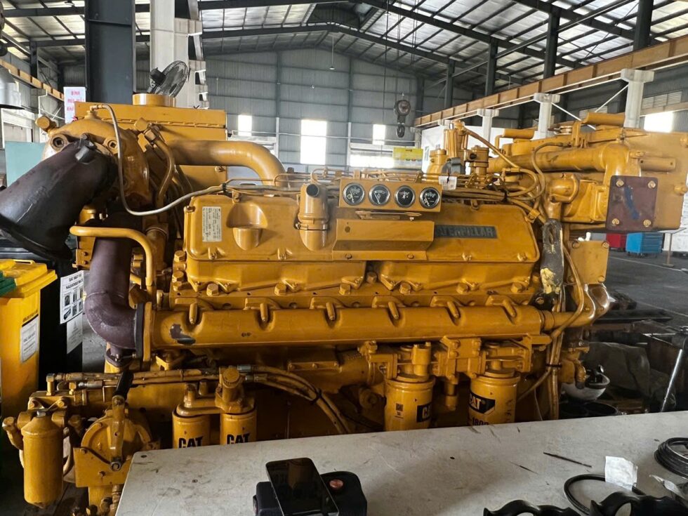 Used Caterpillar 3412C DIT Marine Propulsion Engine - React Power Solutions