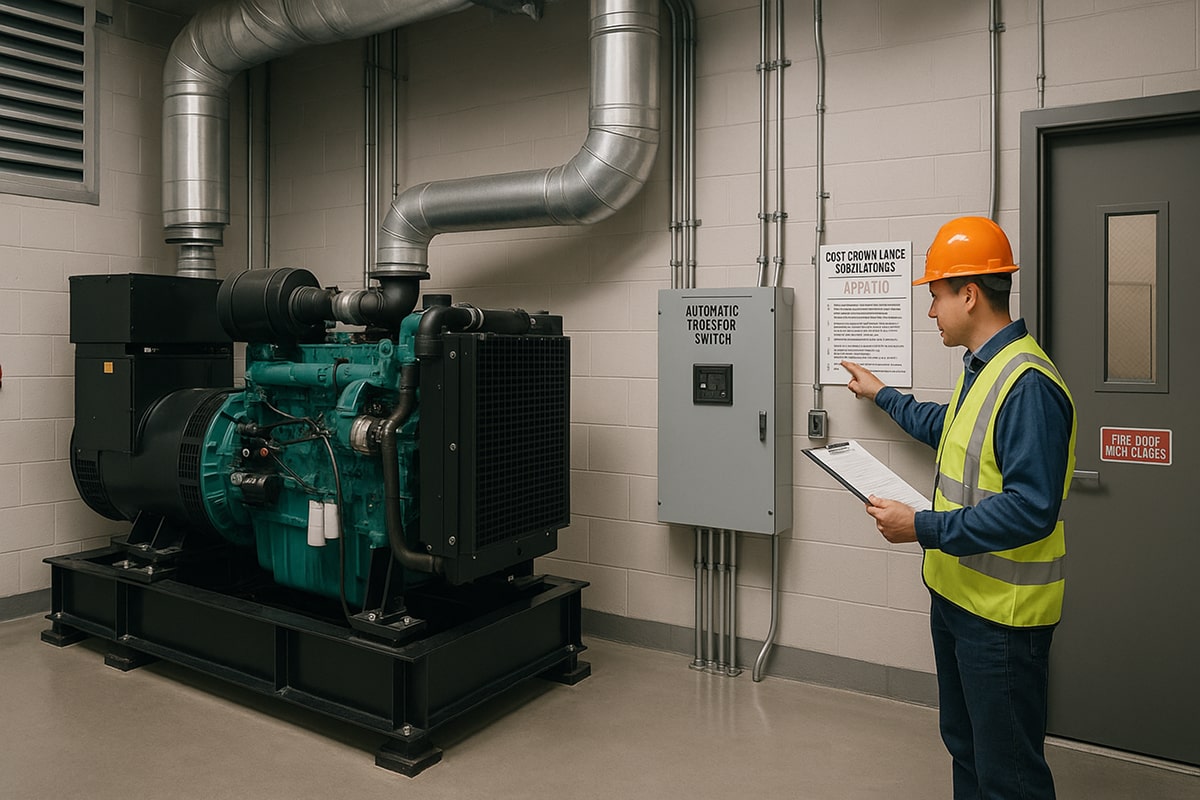 Generator Room Requirements: NFPA 110 & NEC Code